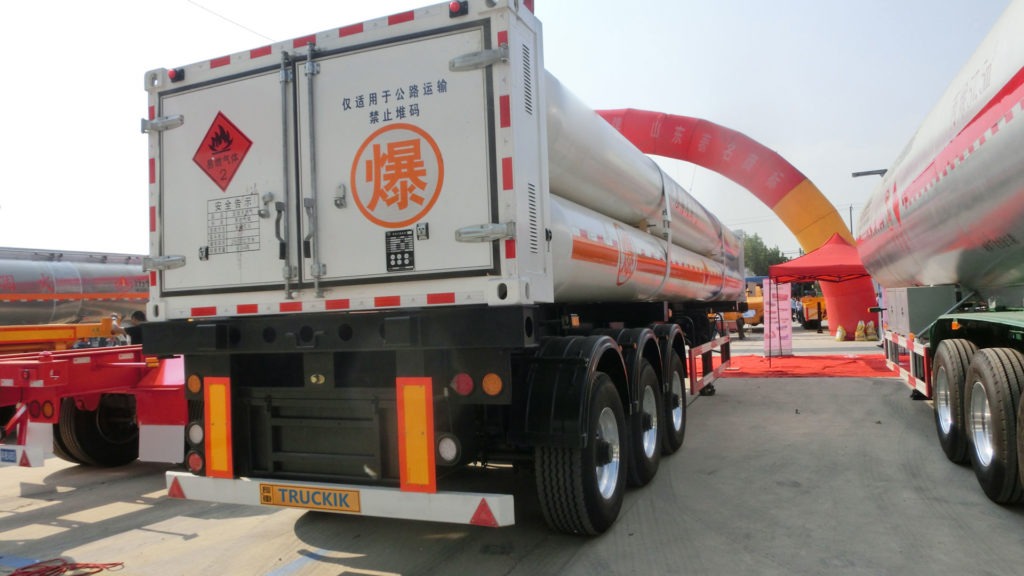 CNG trailers for sale best industrial compressed natural gas tank ...